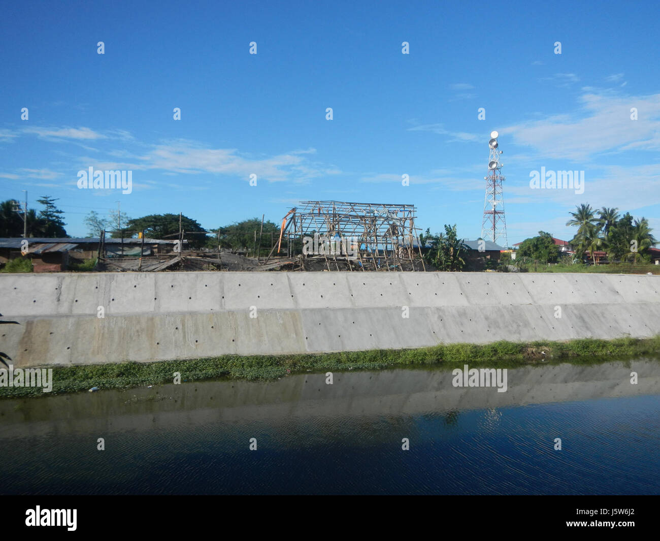 0168 Tigpalas Bridges San Miguel River San Slope Walls Bulacan 09 Stock ...
