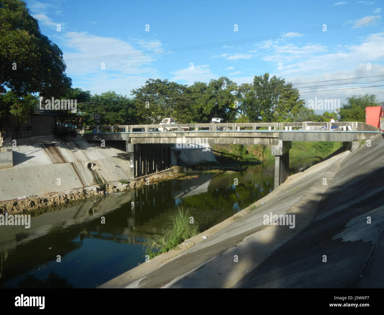 The Tigpalas Bridge, located over the San Miguel River in Bulacan ...