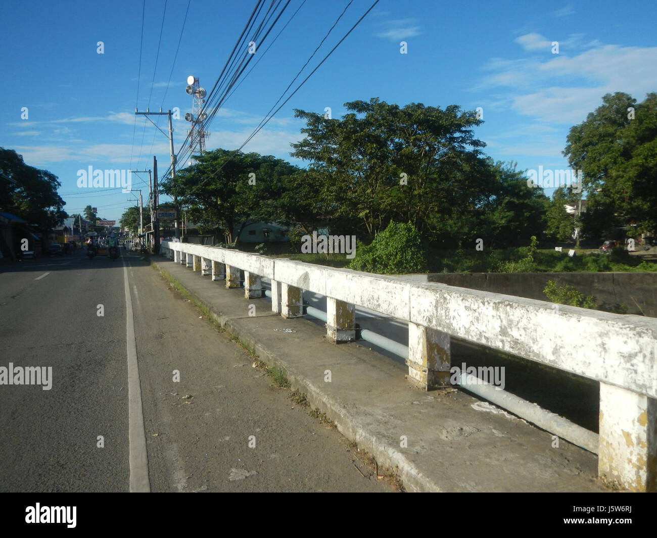 The Tigpalas Bridge, located over the San Miguel River in Bulacan, is a ...