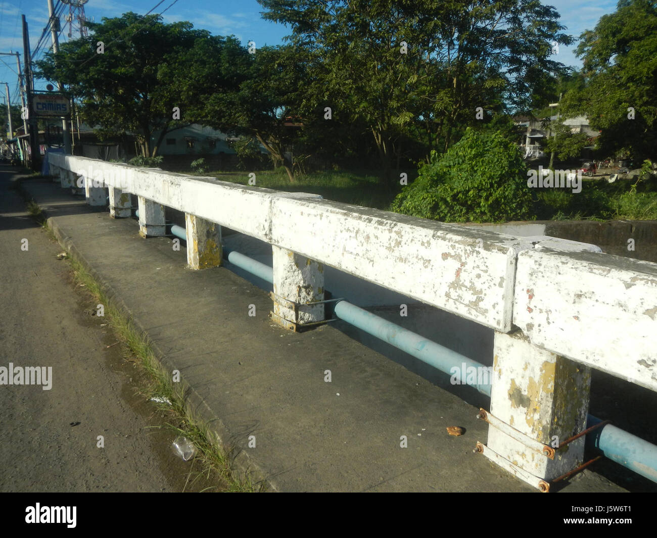 The Tigpalas Bridge, located over the San Miguel River in Bulacan ...