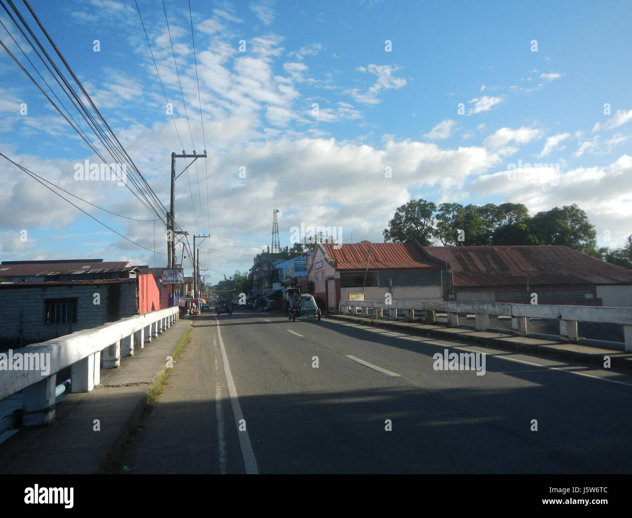 The Tigpalas Bridge in San Miguel, Bulacan, includes slope protection ...