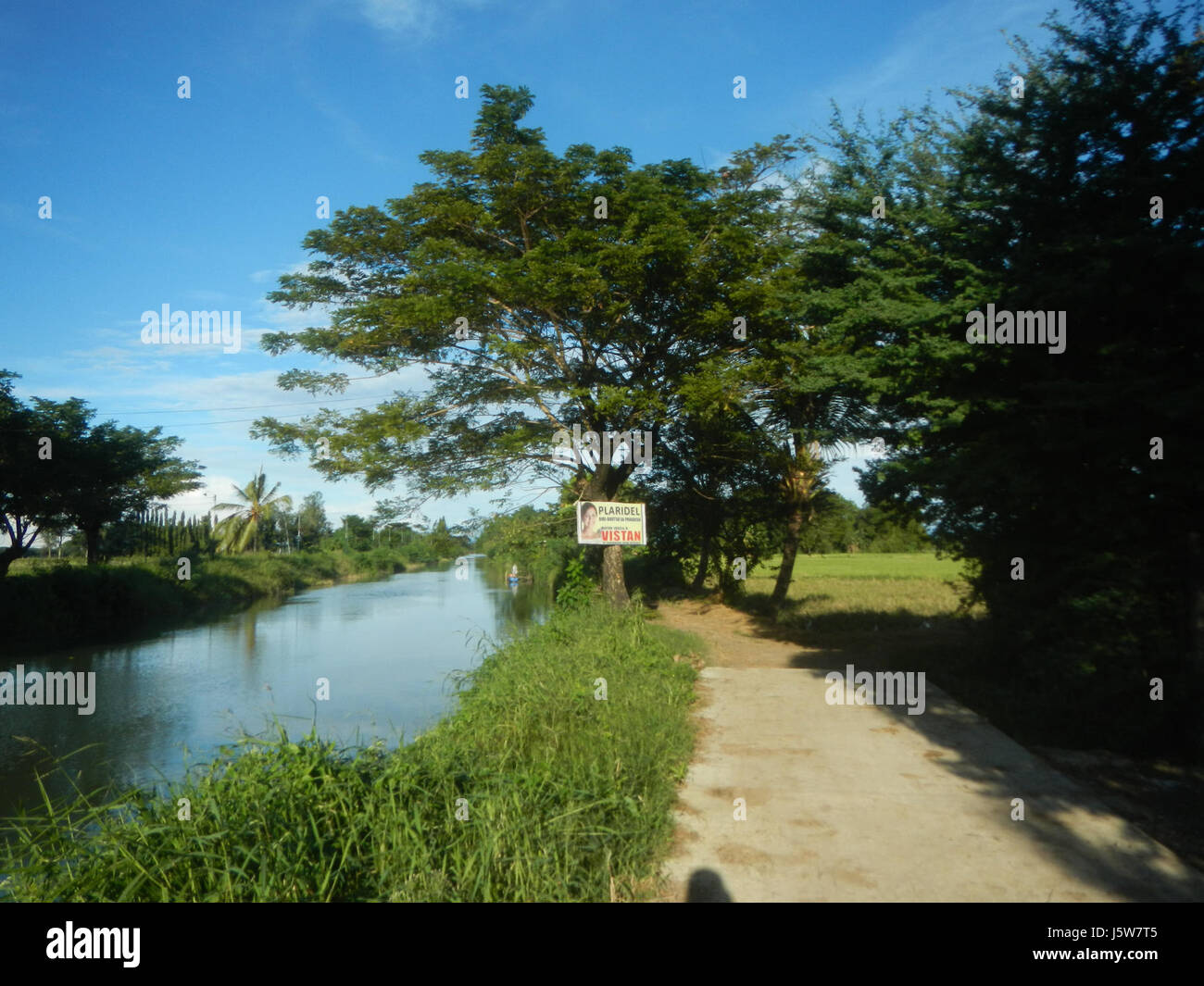 Aerial photograph of Sitio Matabubok in San Jose, Plaridel, Philippines ...