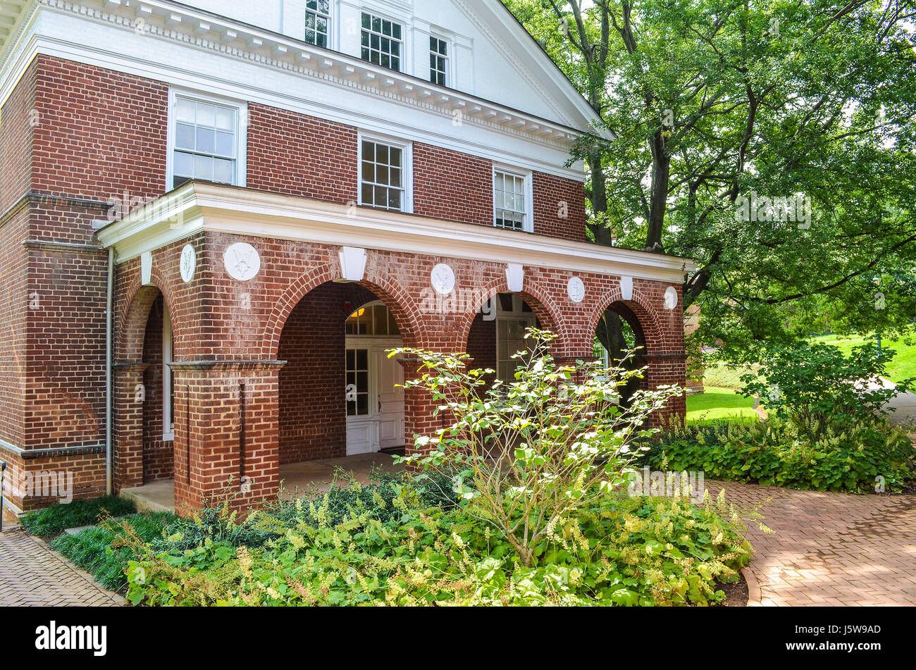 Brick hall hi-res stock photography and images - Alamy