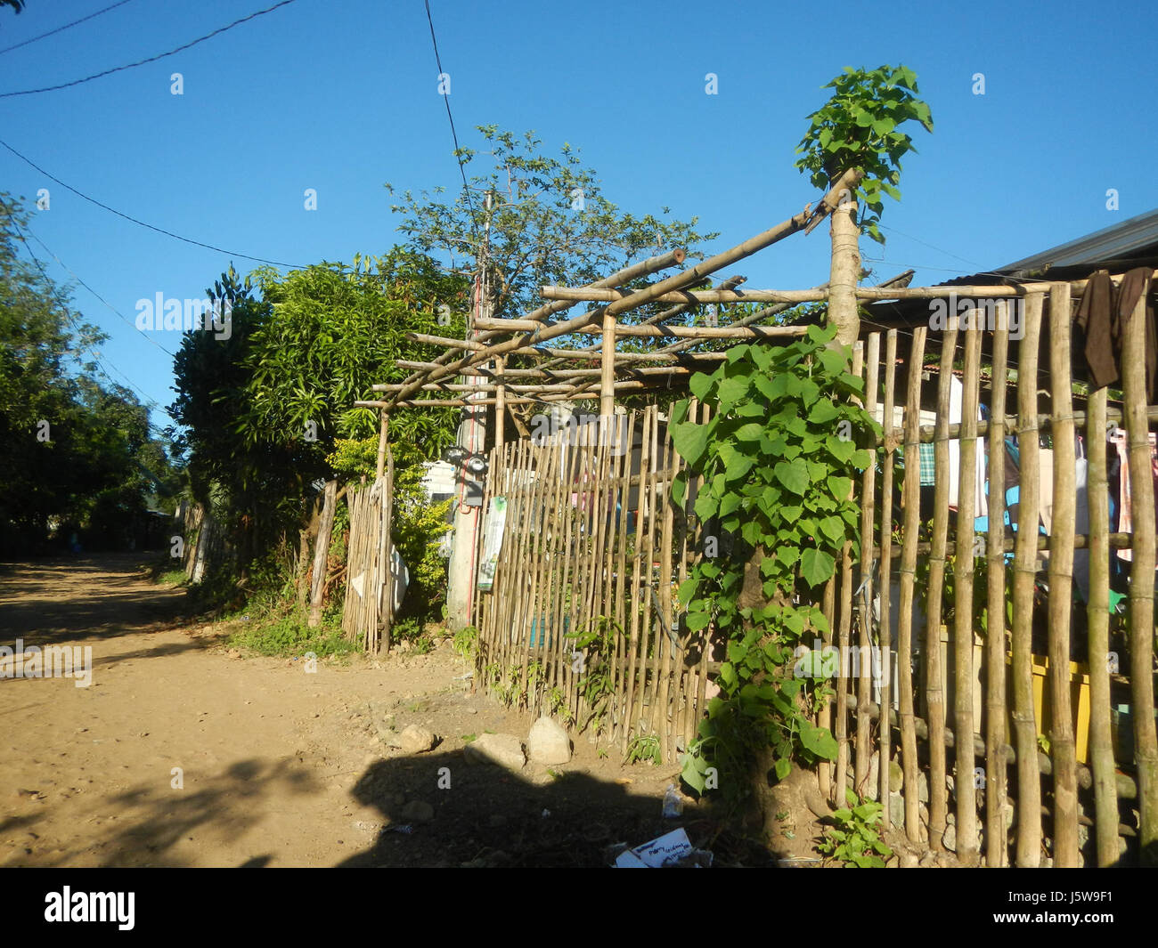 This image depicts the rural landscape of Tukod Sapang Pahalang in San ...