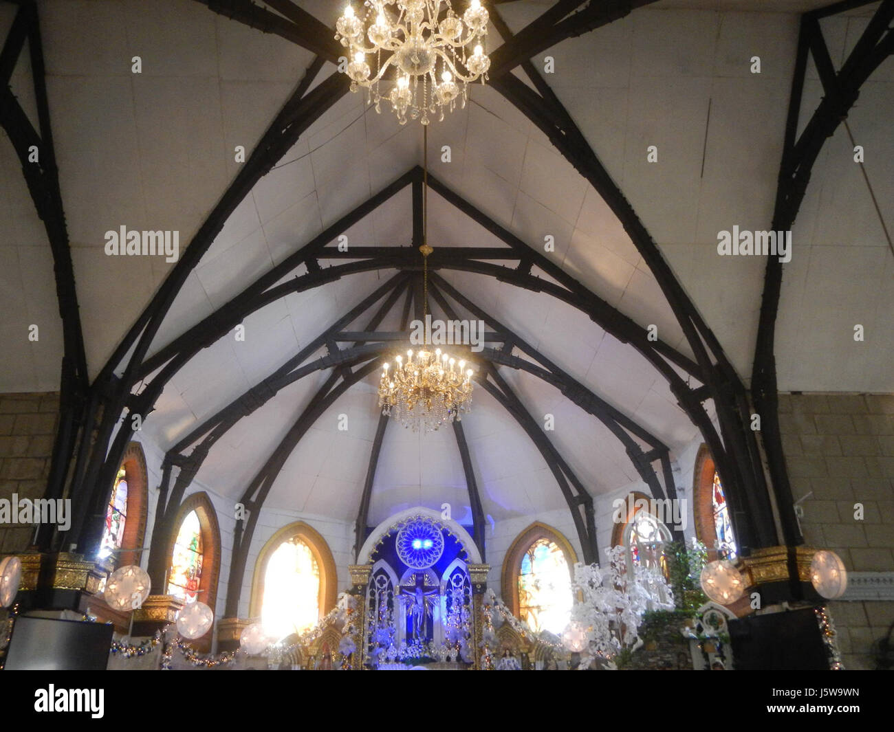 This image highlights the Maharlika Highway near the Saint Ildephonsus ...