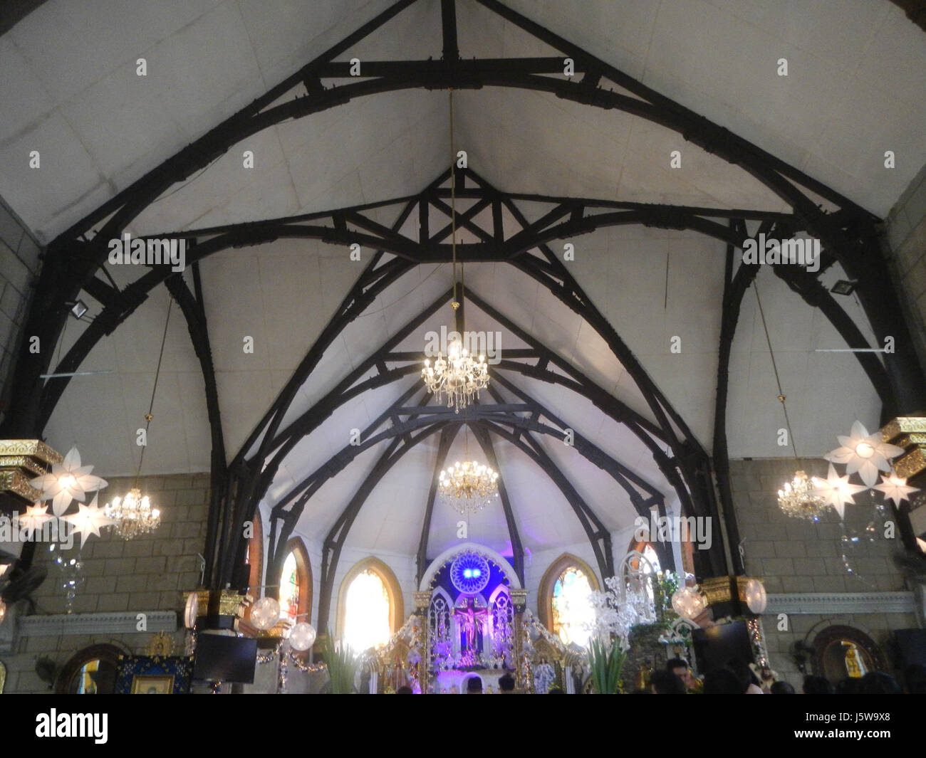 This image shows the Saint Ildephonsus of Toledo Church, located on ...
