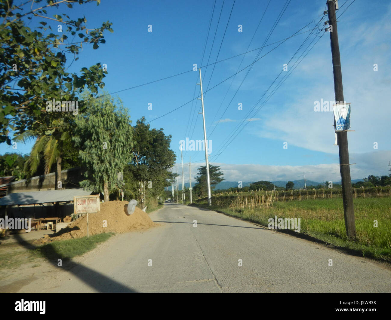 This image depicts the agricultural landscape of Gabihan, San Ildefonso ...