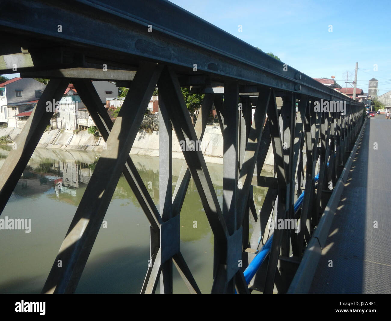 San Vicente Bridge spans the Bulacan River in San Miguel, Bulacan ...
