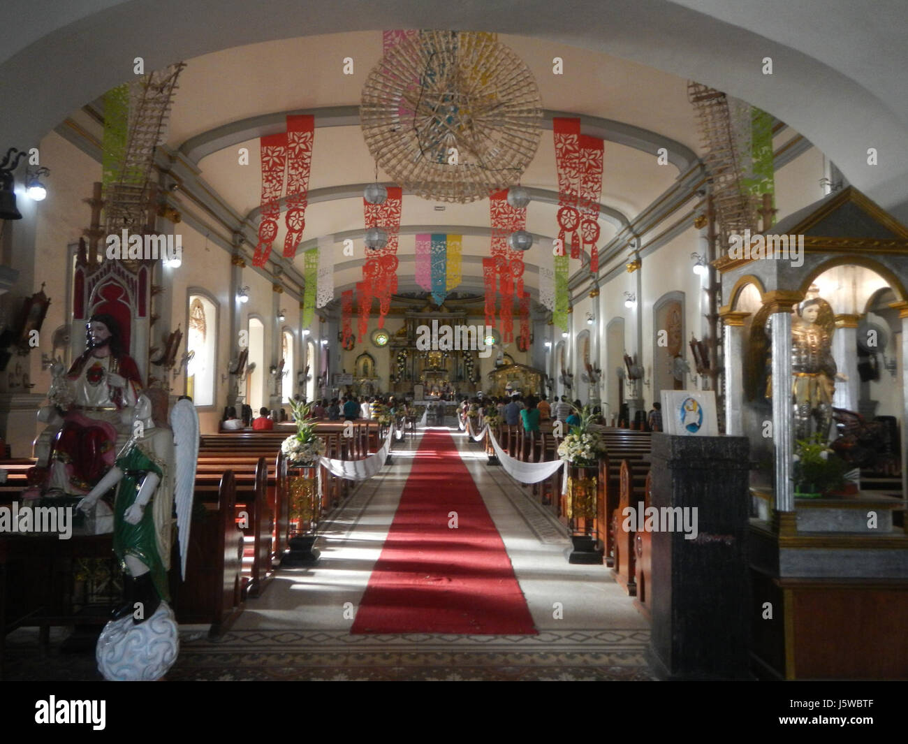 This image captures the Saint Michael the Archangel Parish Church in ...