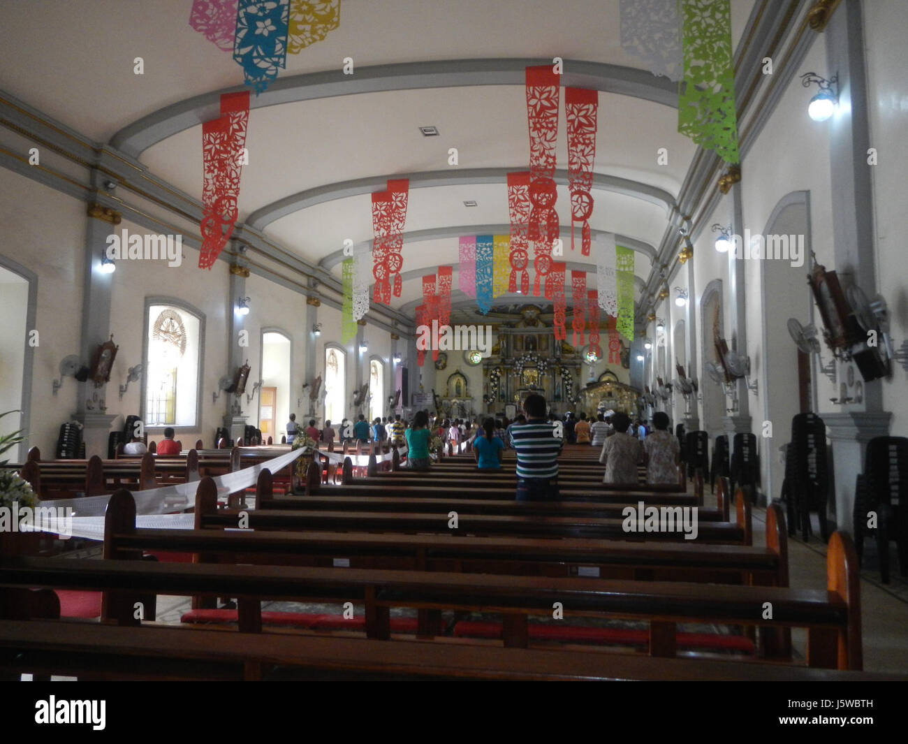 The Saint Michael the Archangel Parish Church in San Miguel, Bulacan ...