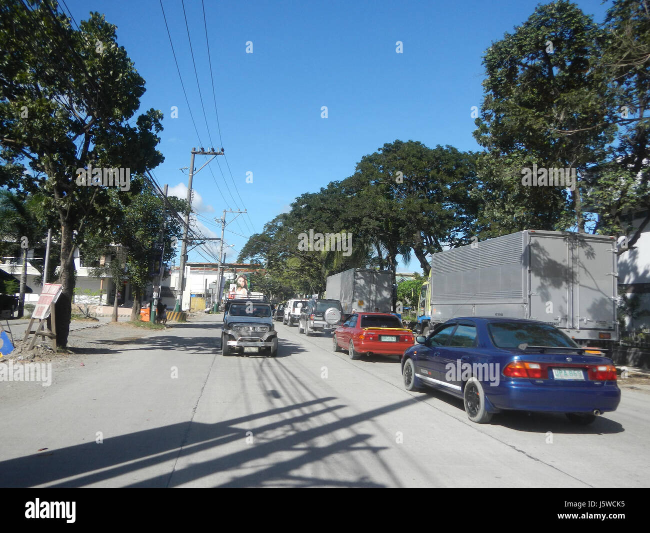 This image shows Maharlika Highway connecting Santa Cruz, Tabang, and ...