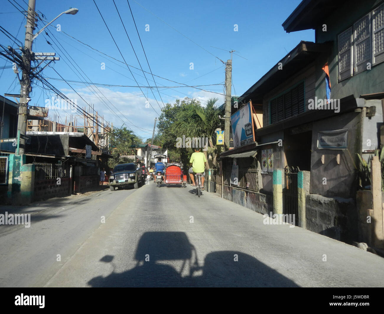 This image highlights various roads and fields in Barangays Taal ...