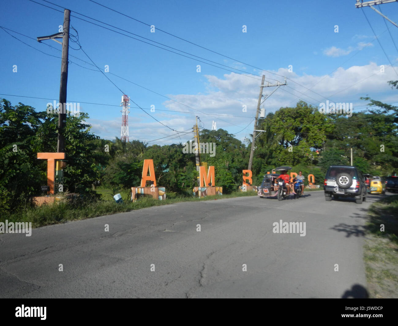 A view of the agricultural landscape in the barangays of Taal ...