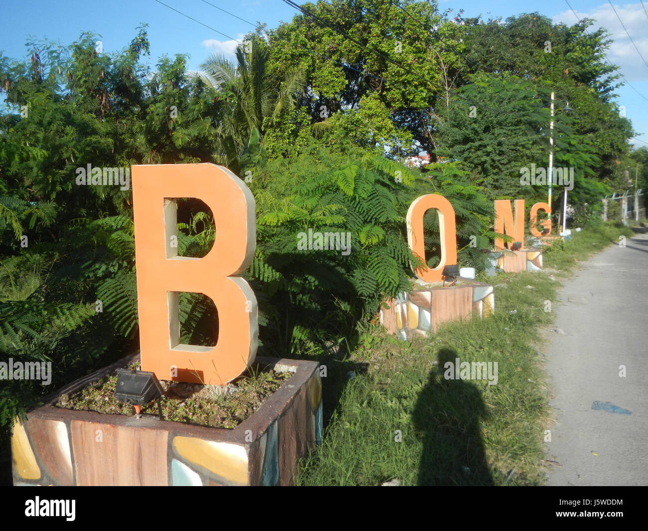 0128 Barangays Taal Tambubong Bocaue Bulacan Fields Roads 28 Stock ...