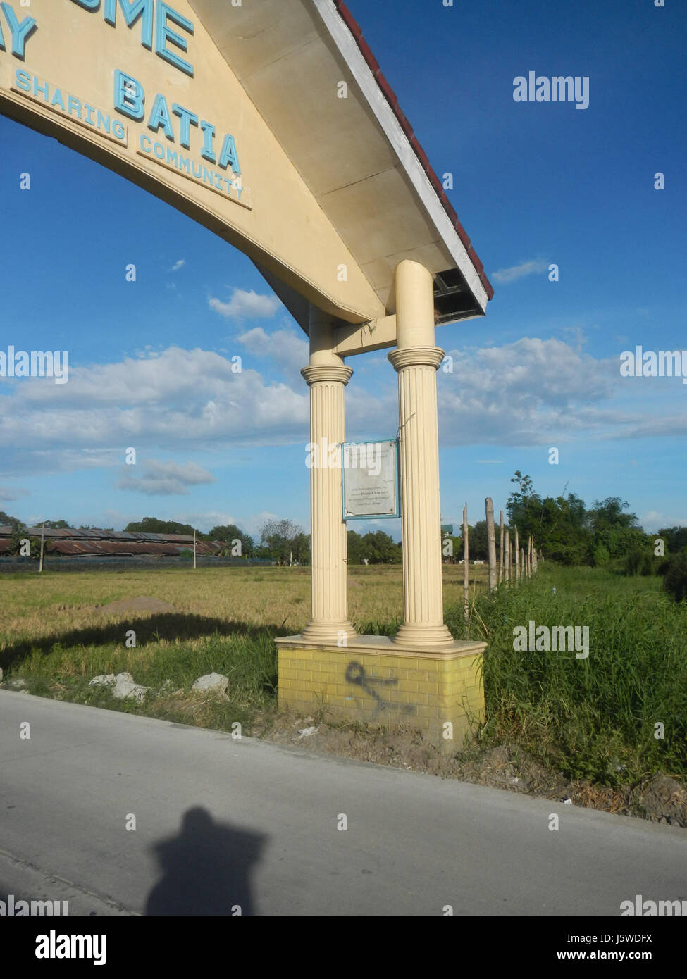 0227 Barangays Tambubong Batia Bocaue Bulacan Fields Roads 14 Stock ...