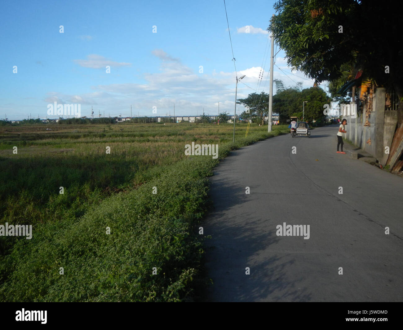 0349 Barangay Batia Bocaue Bulacan Fields Roads 09 Stock Photo - Alamy
