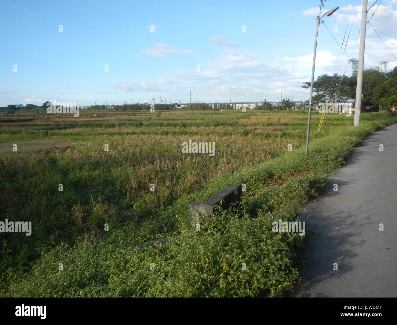 0349 Barangay Batia Bocaue Bulacan Fields Roads 11 Stock Photo - Alamy
