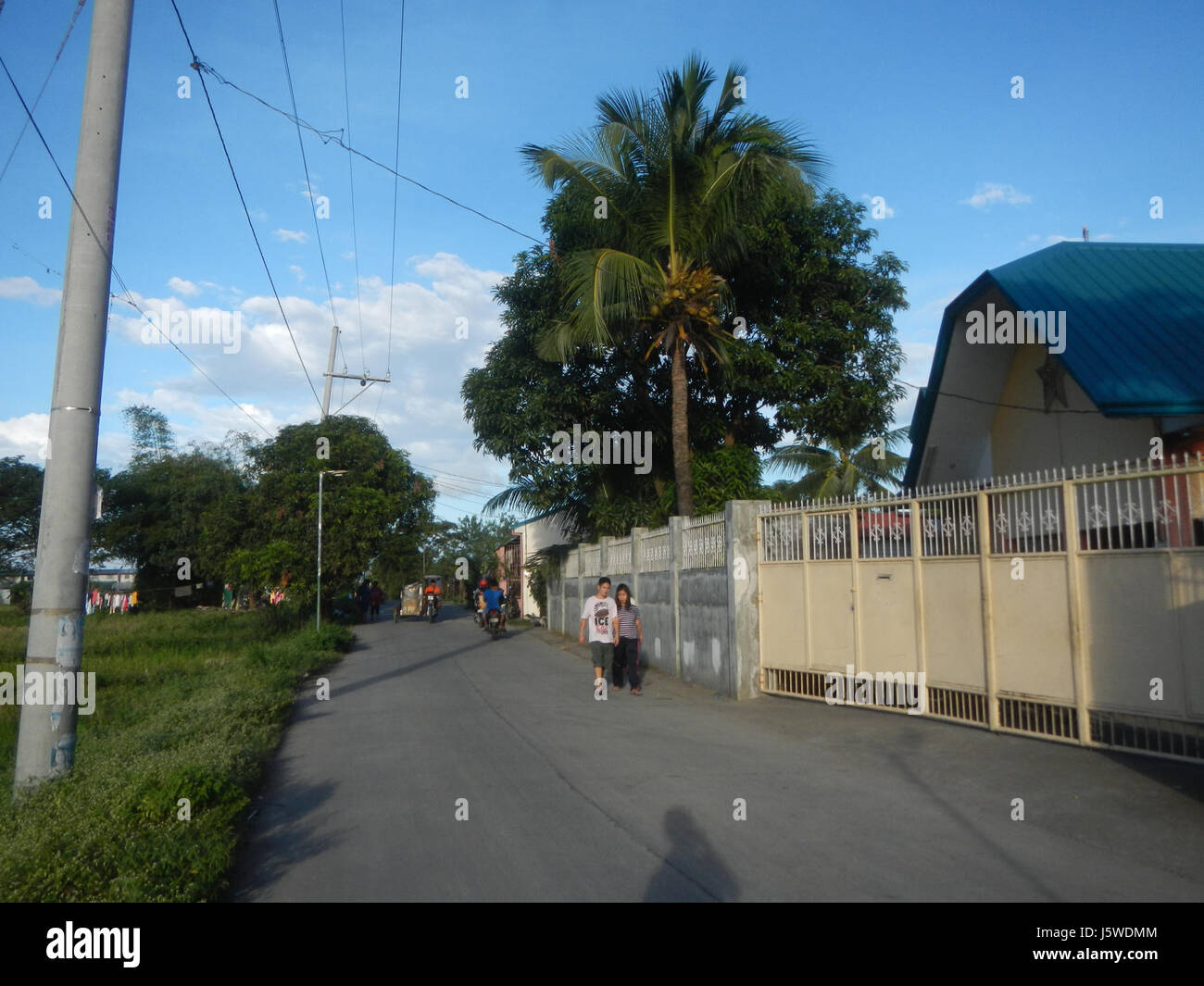 0349 Barangay Batia Bocaue Bulacan Fields Roads 16 Stock Photo - Alamy