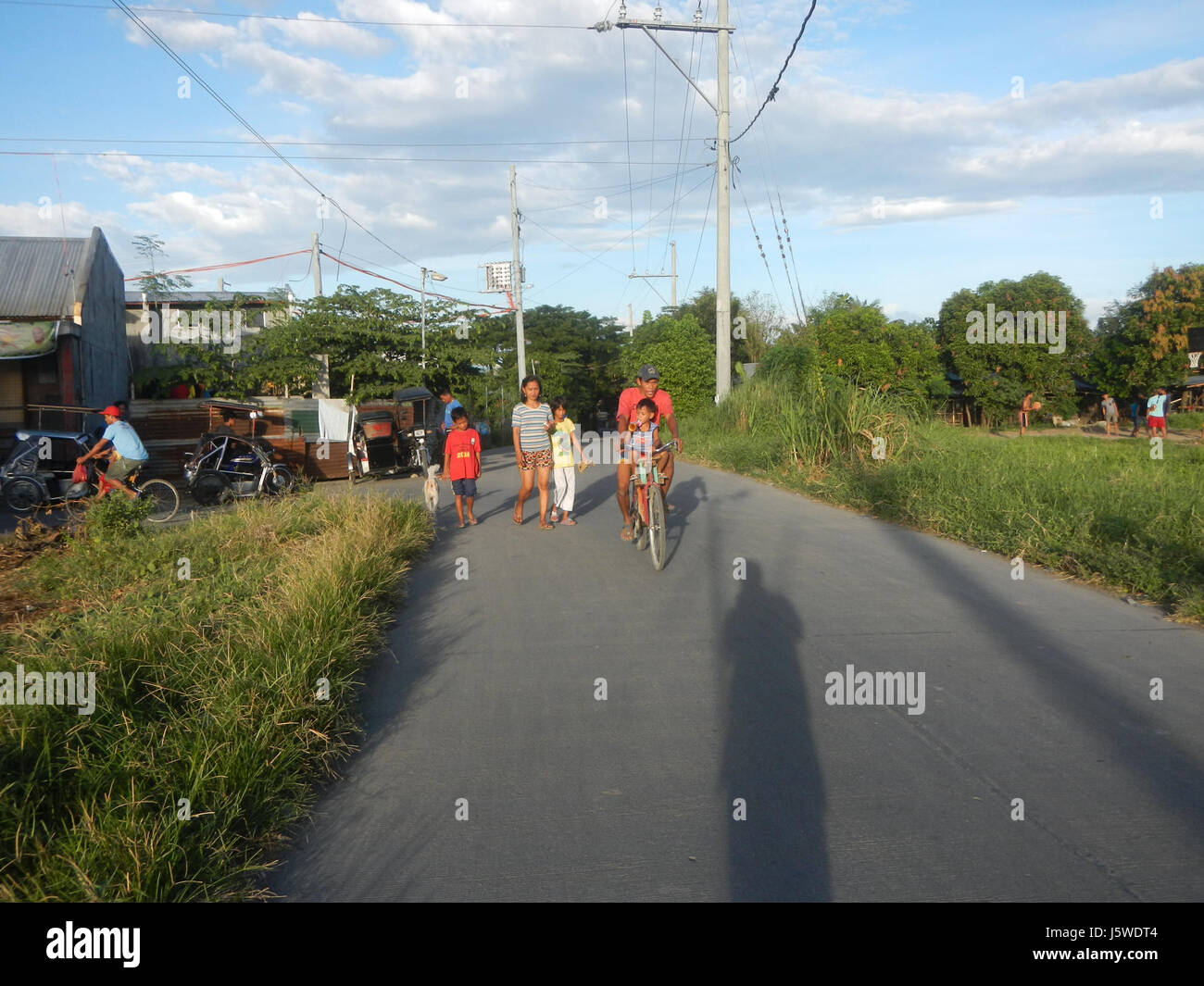 0452 Barangay Batia Bocaue Bulacan Fields Roads 06 Stock Photo - Alamy