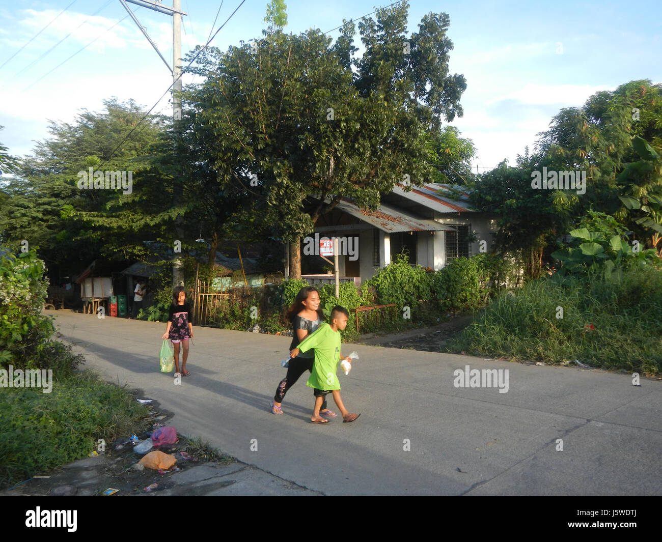 0452 Barangay Batia Bocaue Bulacan Fields Roads 17 Stock Photo - Alamy