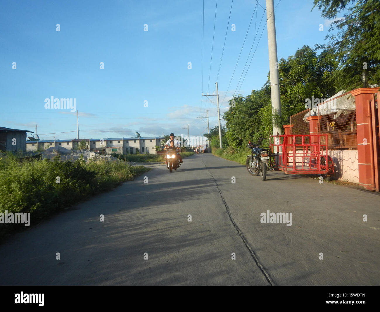 0452 Barangay Batia Bocaue Bulacan Fields Roads 20 Stock Photo - Alamy