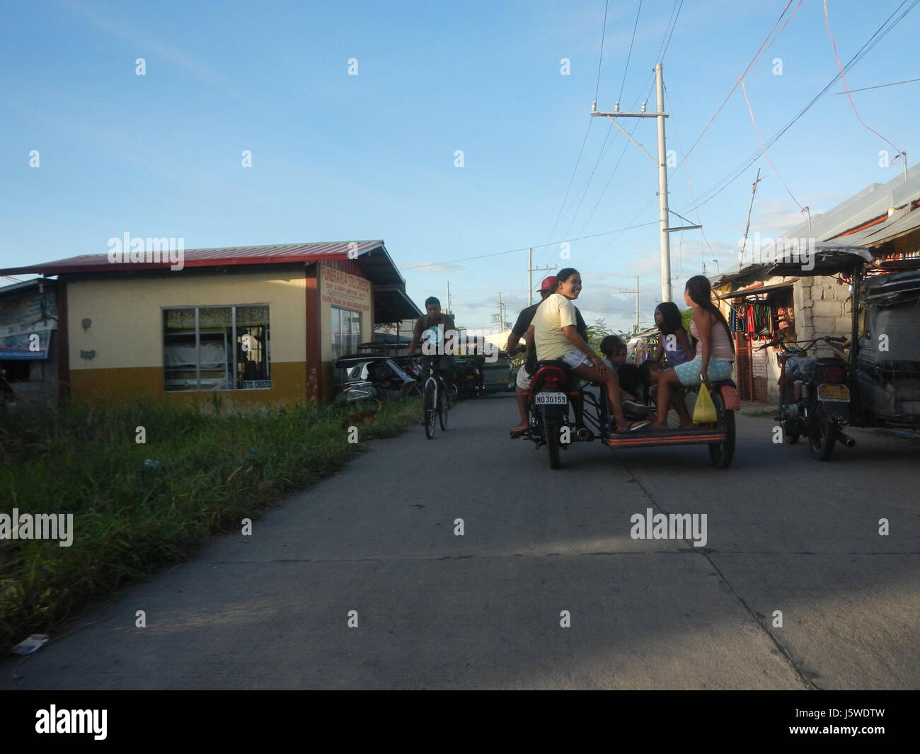 0452 Barangay Batia Bocaue Bulacan Fields Roads 24 Stock Photo - Alamy