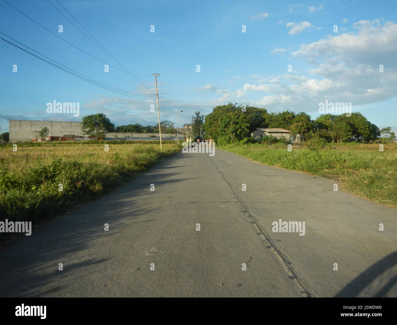 0481 Barangay Bulacan Fields Baka-bakahan, Pandi Roads 02 Stock Photo ...