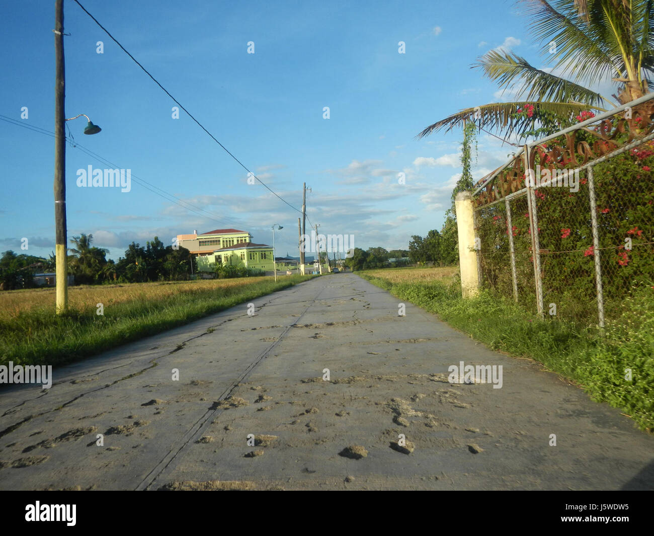 0481 Barangay Bulacan Fields Baka-bakahan, Pandi Roads 07 Stock Photo ...