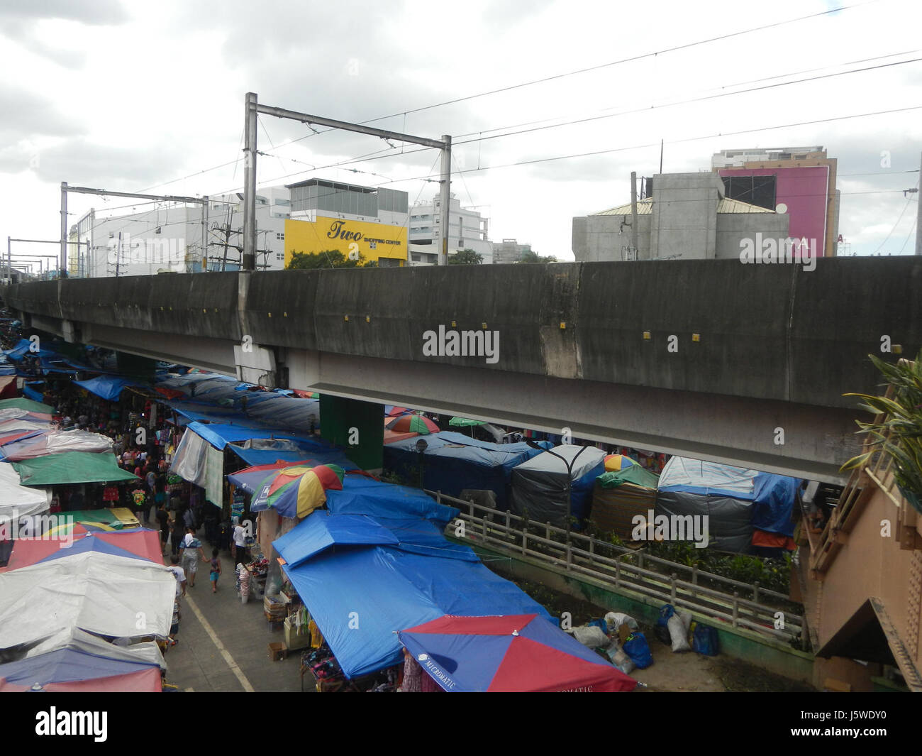 0016 EDSA Taft Avenue MRT Station LRT Footbridge Pasay City 08 Stock ...
