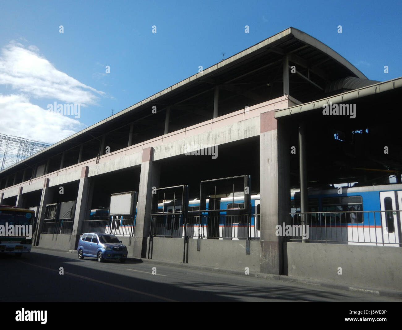 A view of the EDSA Taft Avenue MRT Station, showing the Tramo Flyover ...
