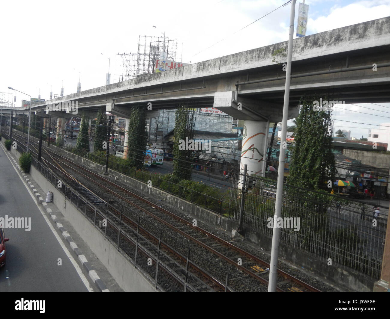 0478 San Roque Cabrera Street Footbridge Flyover Barangay Malibay Pasay ...