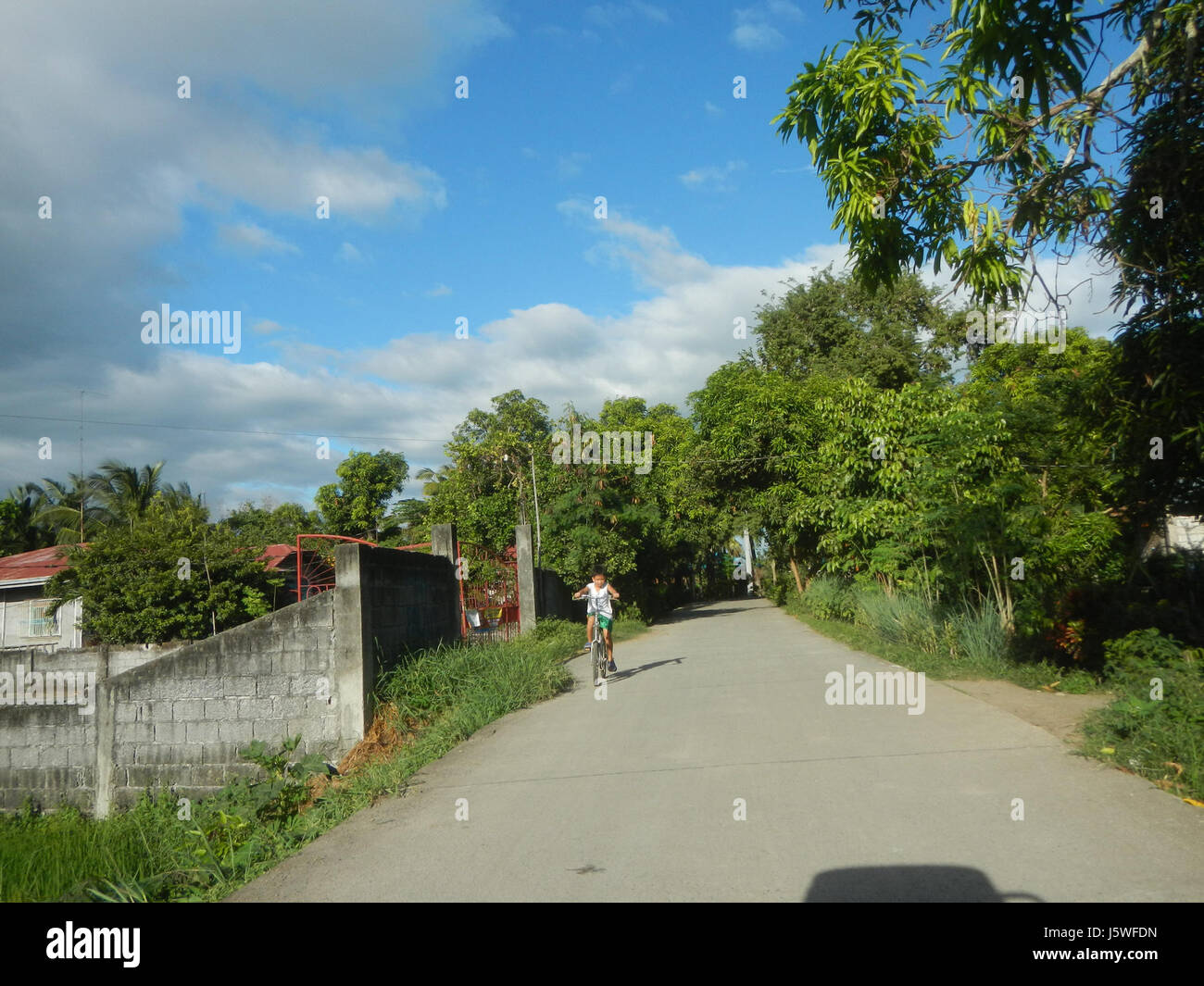 The image depicts the rural landscape of Bagong Silang, San Miguel ...
