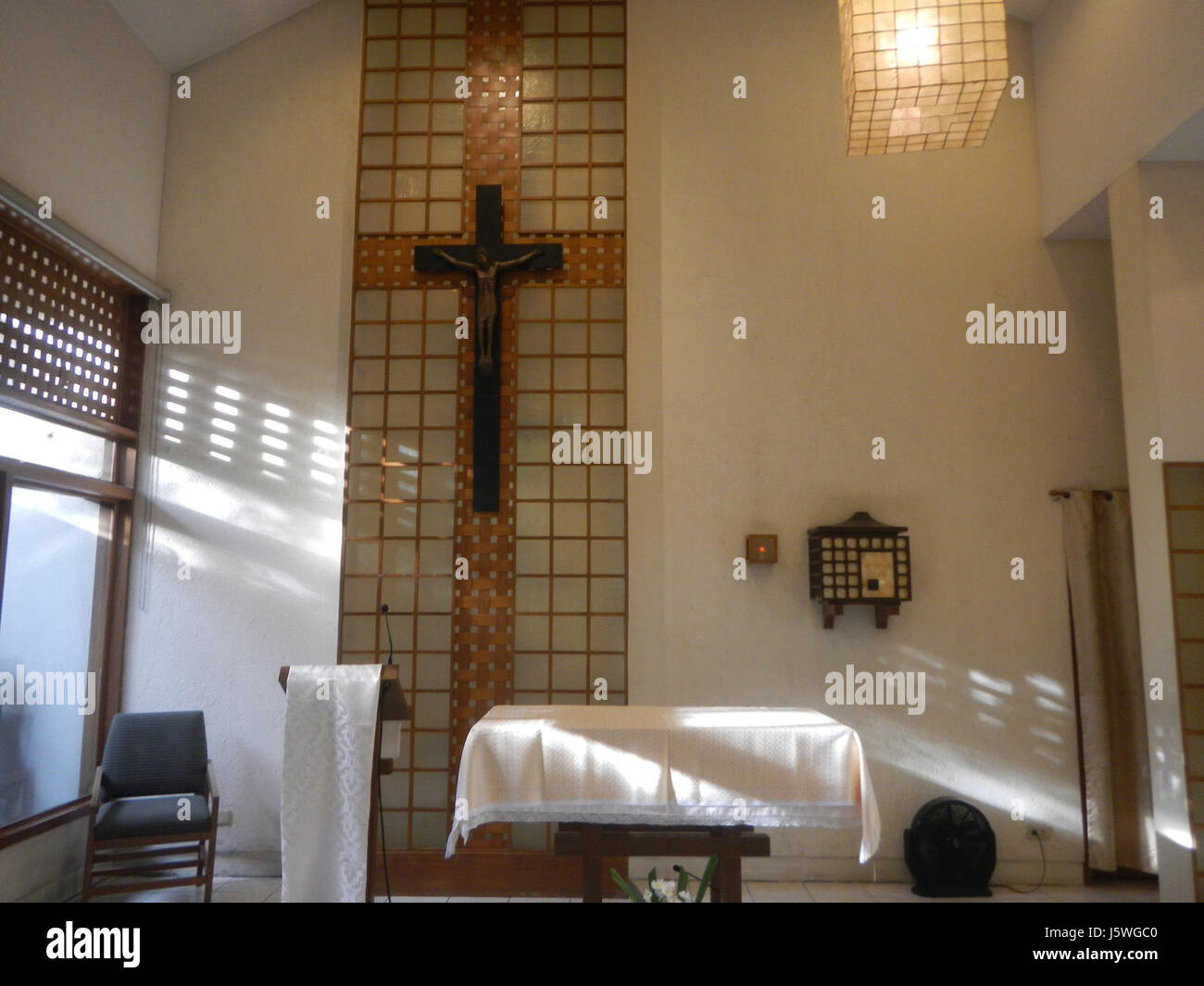 The Our Lady of the Cenacle Chapel in Loyola Heights, Quezon City, is a ...