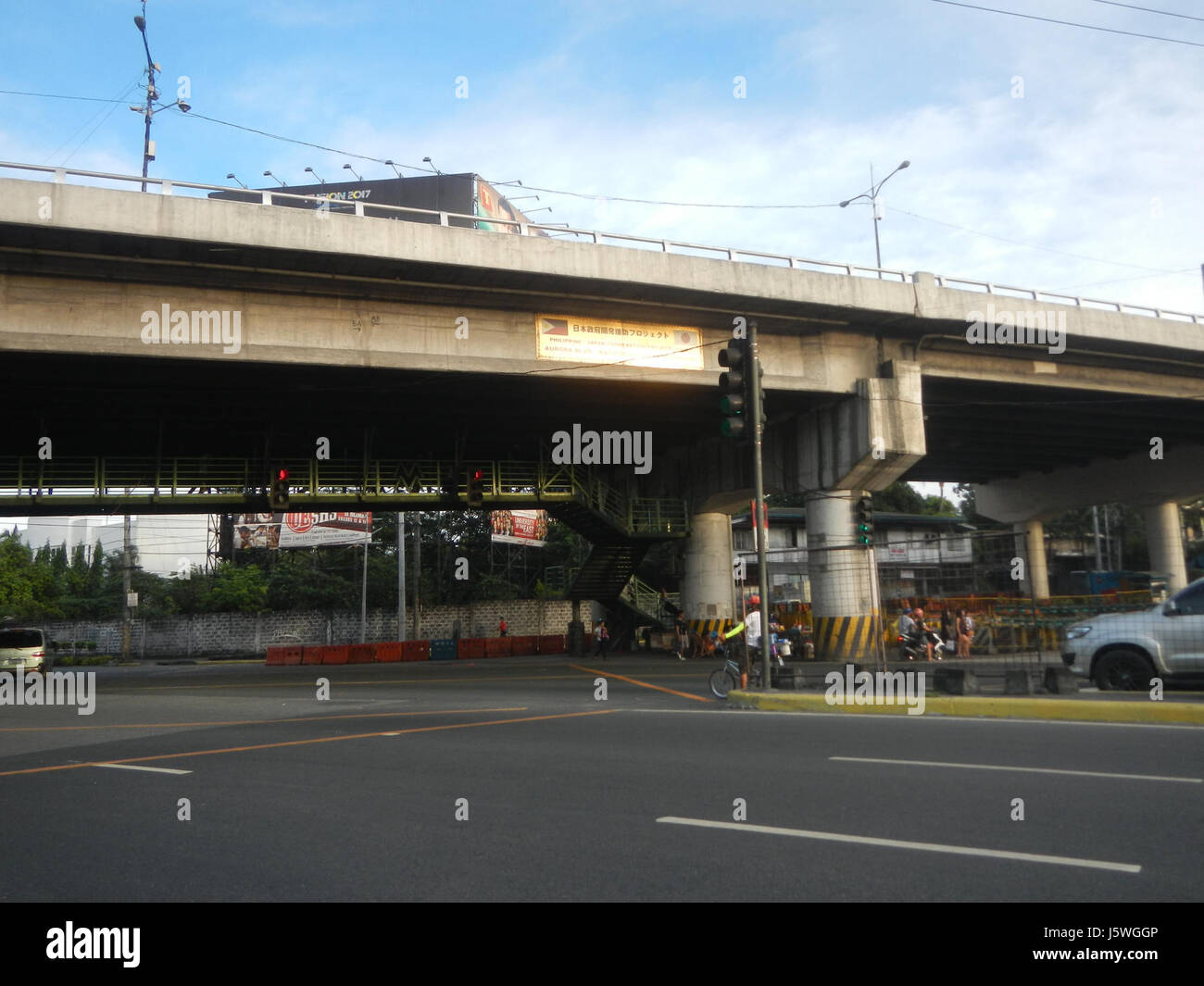 The Aurora Boulevard - Katipunan Avenue Interchange is a key traffic ...