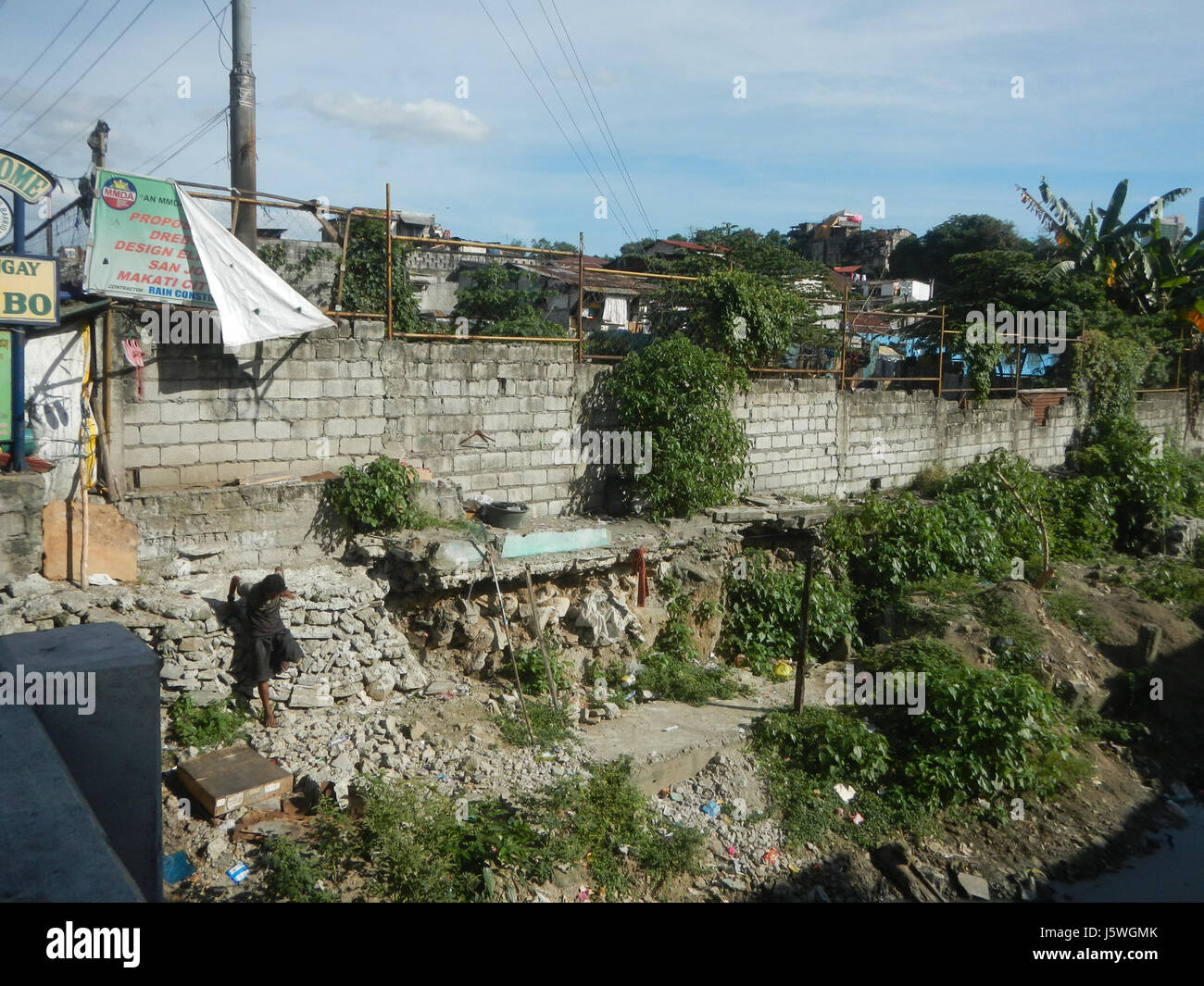 Pasig River Park, located along J.P. Rizal Extension in the Cembo area ...
