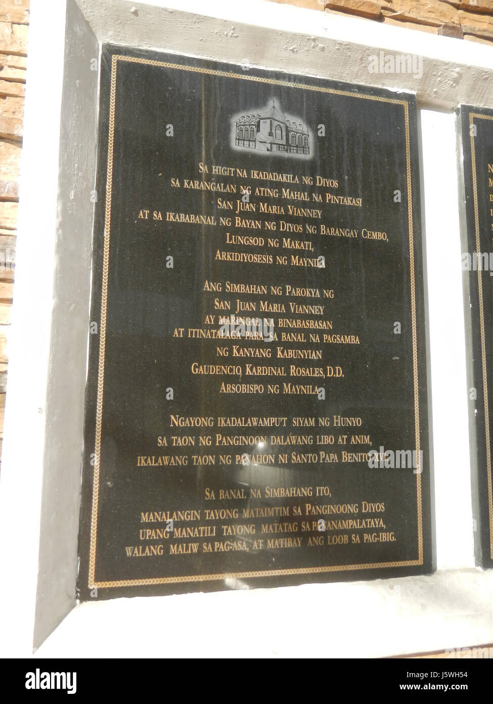 Saint John Mary Vianney Parish Church, located in Cembo, Makati City ...