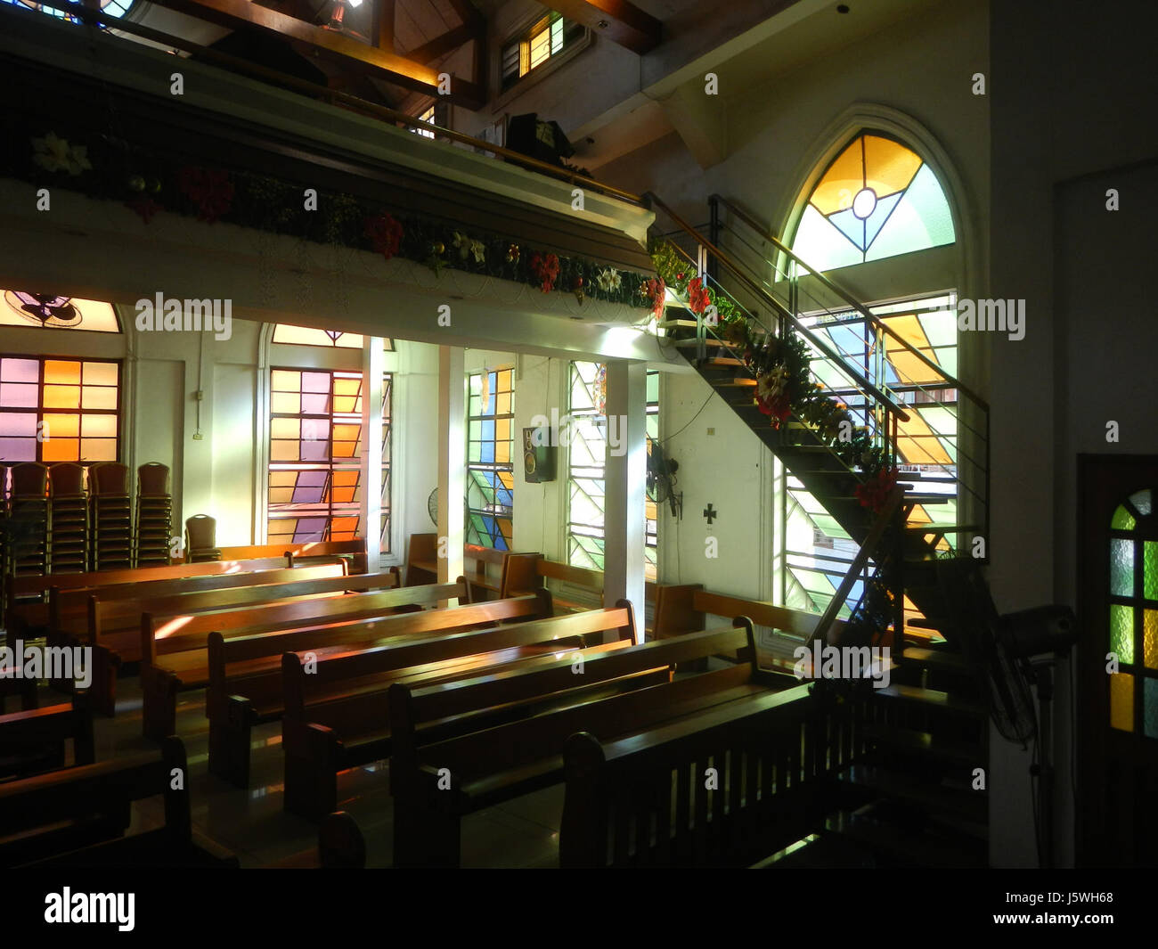 The Saint John Mary Vianney Parish Church in Cembo, Makati City, is an ...