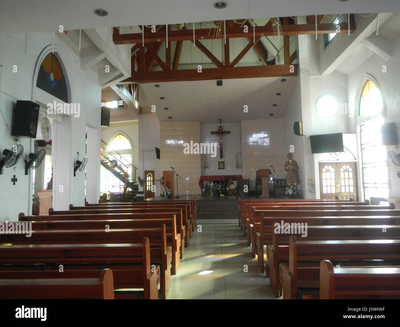 This image captures Saint John Mary Vianney Parish Church located in ...