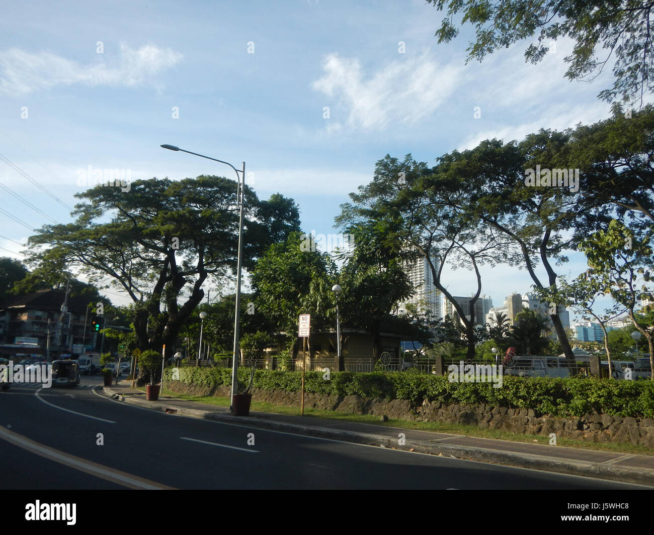 03558 Old trees footbridges Makati Park Garden West Rembo, Makati City ...