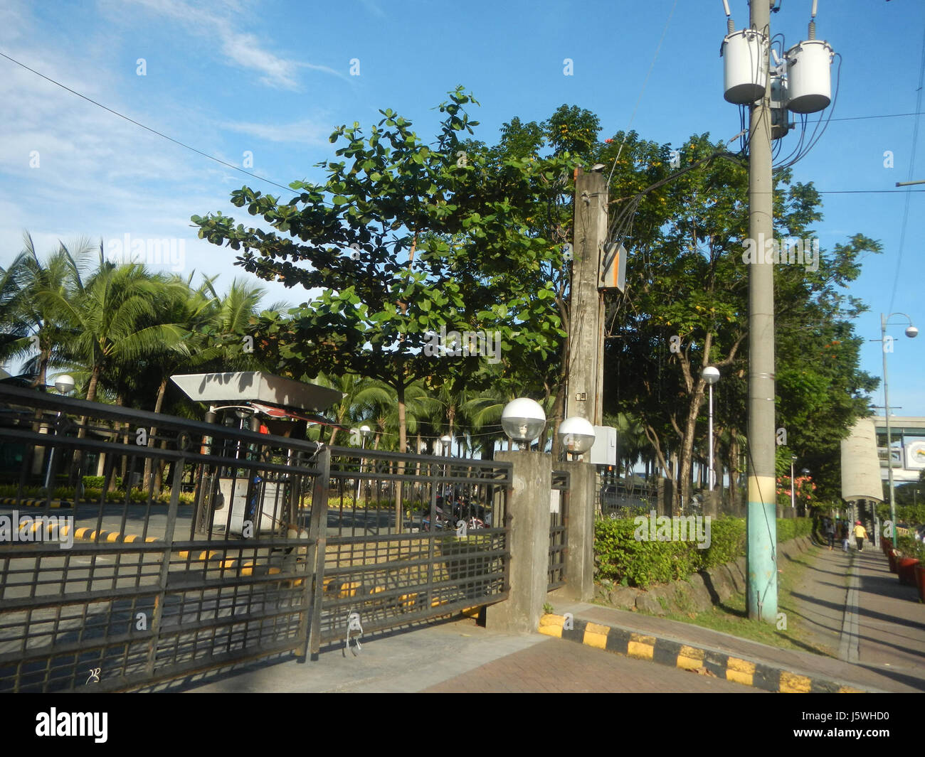 This image captures the serene environment of Makati Park Garden ...