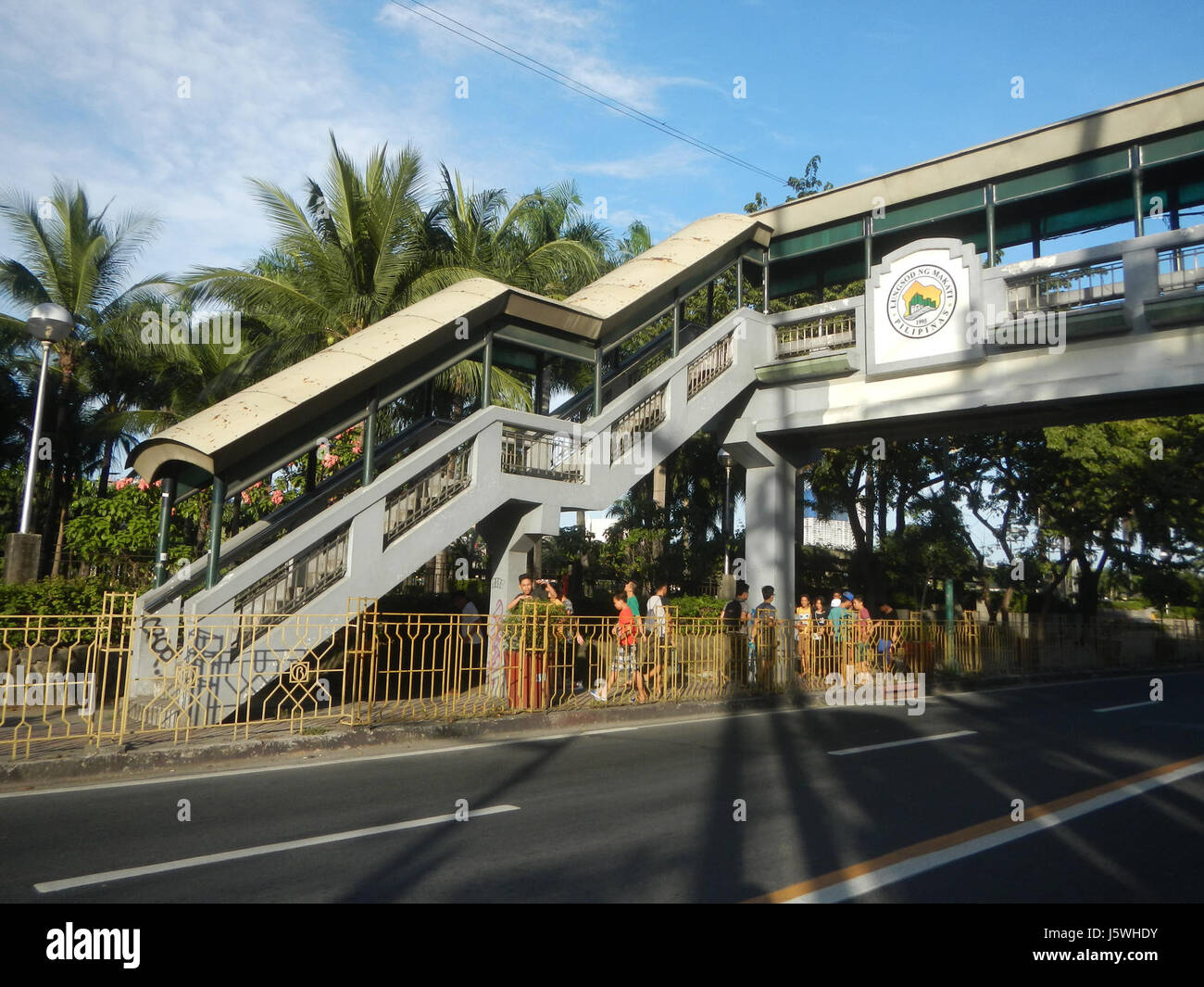 The reference '03608 Old trees footbridges Makati Park' pertains to a ...