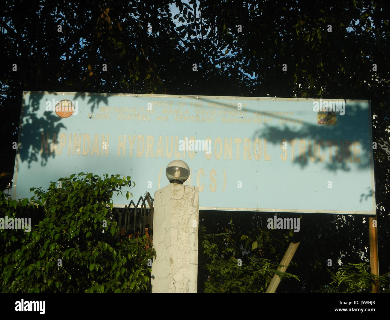 The NAPINDAN Hydraulic Control Structure is located in East and West ...