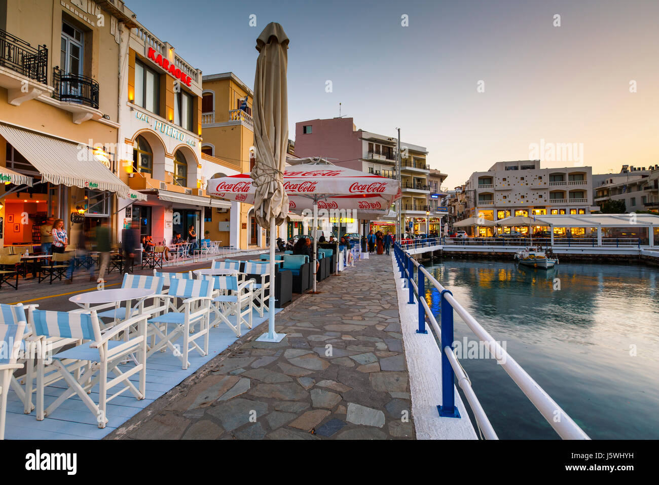 Agios nikolaos greece hi-res stock photography and images - Alamy