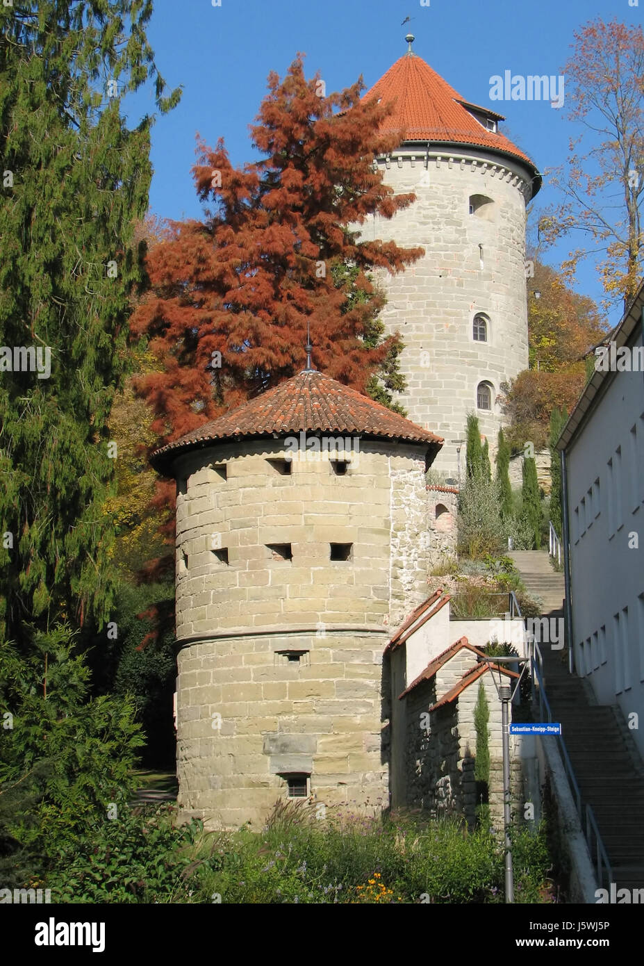tower lake constance stairs tower historical lake constance city wall ...