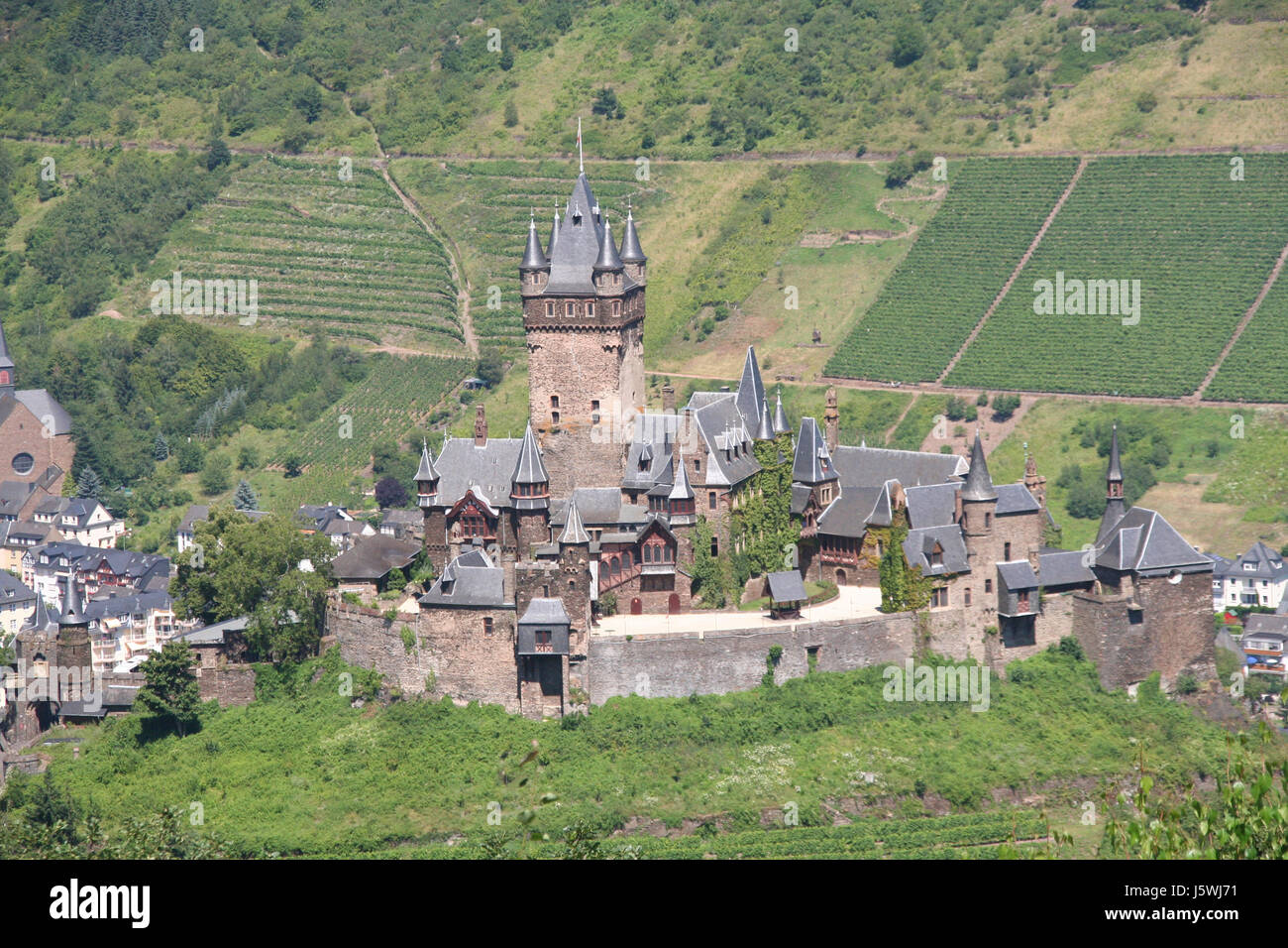 mosel chateau castle middle ages historical holiday vacation holidays ...