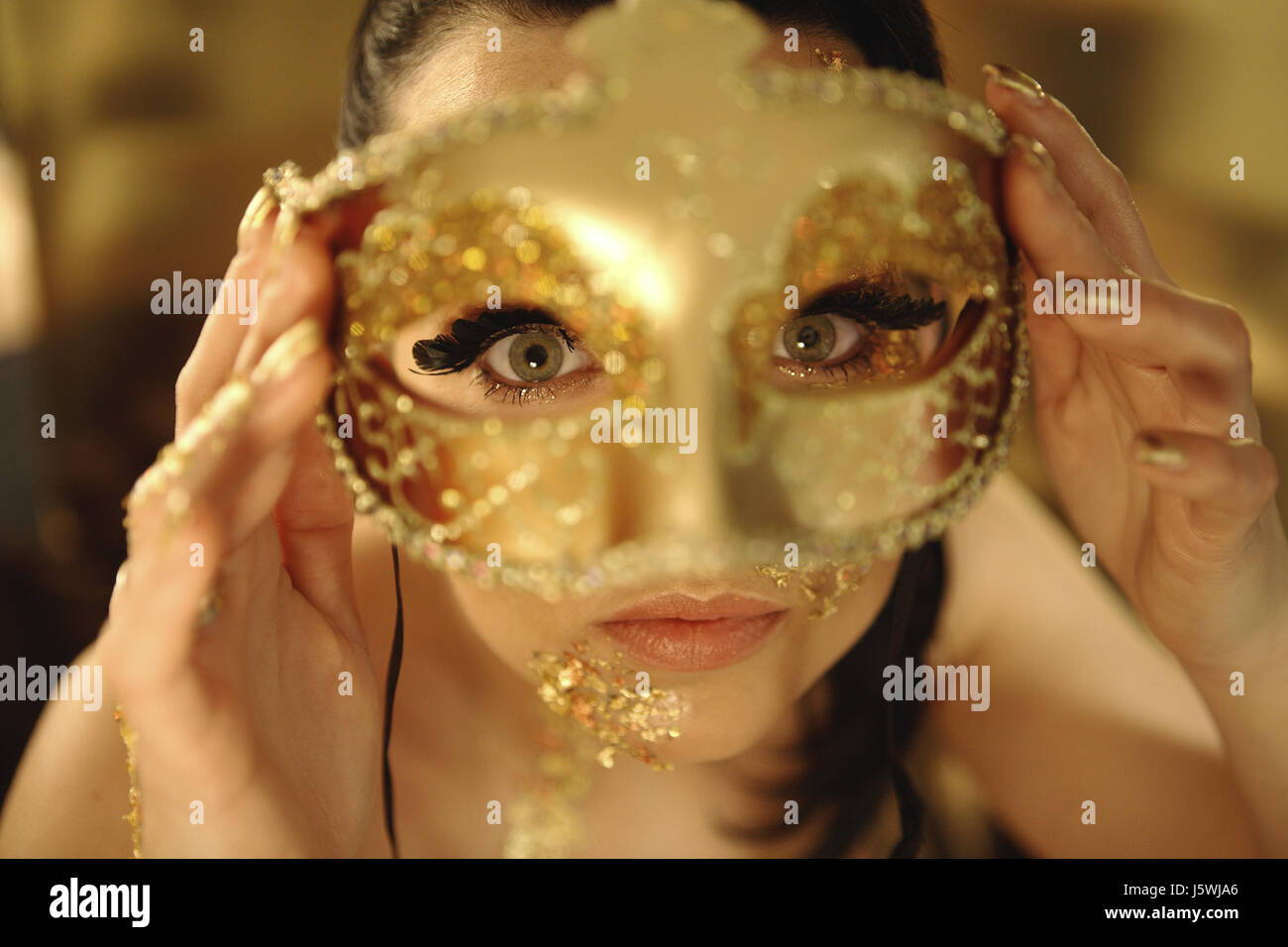 Woman Eyes Sensual Mysterious Mask Woman Eyes Sensual Hide Mysterious