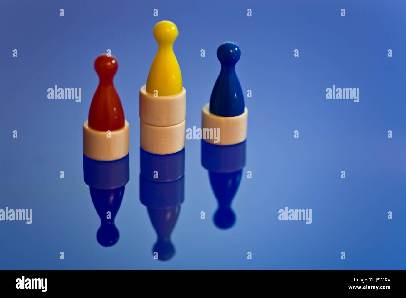 blue winner won ladder of success success victory win yellow blue game ...