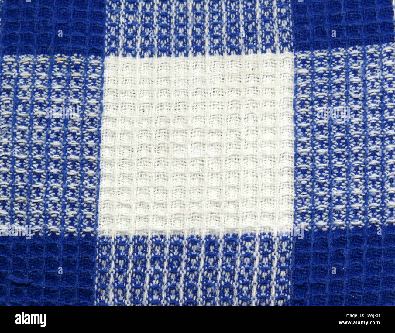 blue blank european caucasian waffle structure tissue fiber blue macro ...