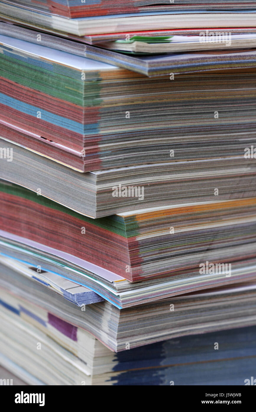 stack catalogue order at home modern modernity communication media ...