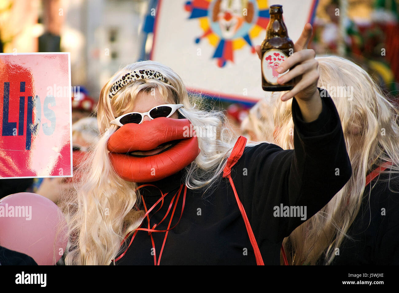 lips carnival costume revetment face lips costume revetment masking ...